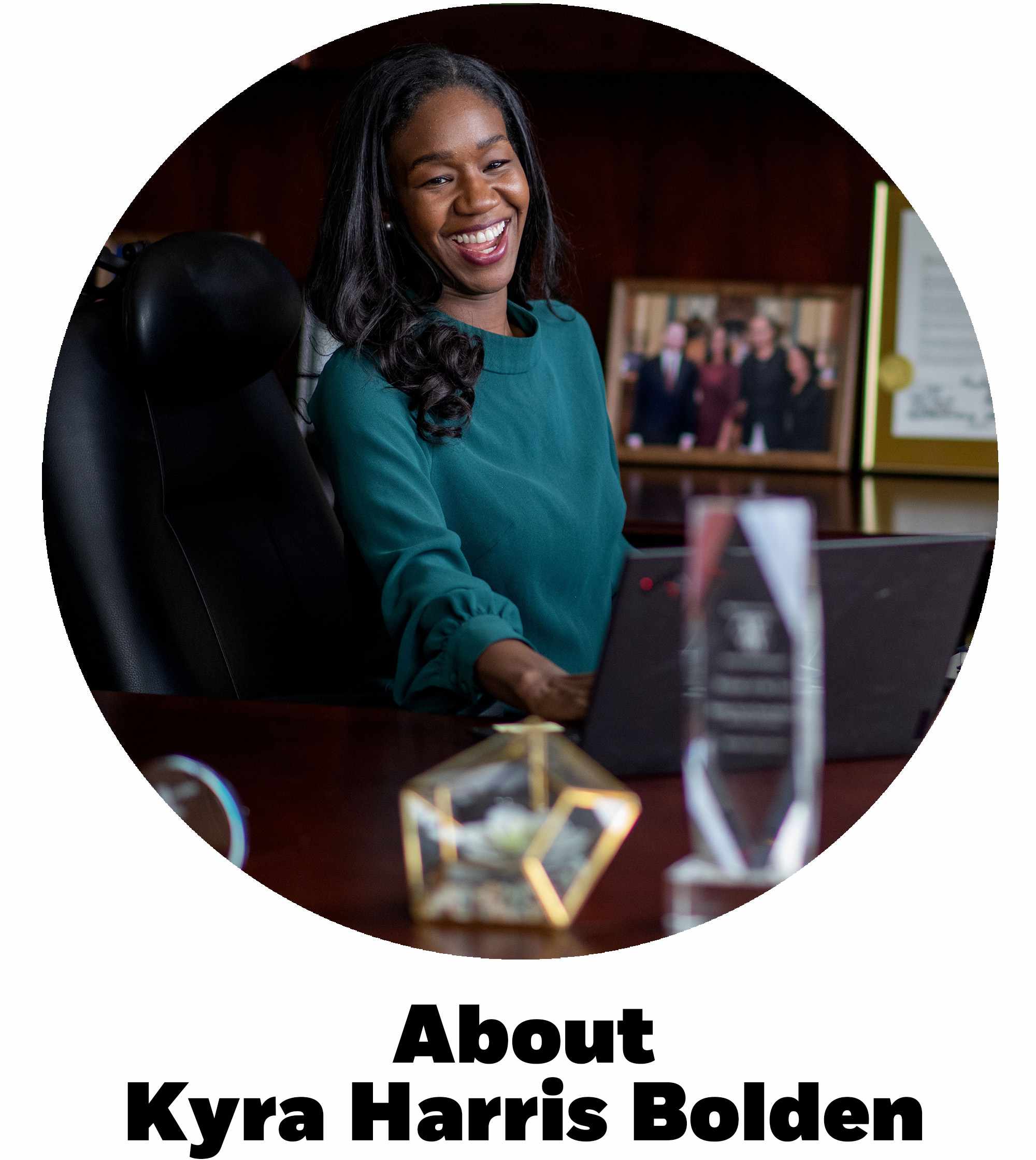 Supreme relationship builder - Kyra Harris Bolden takes strong work ...